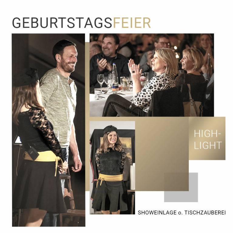 Geburtstag & Privatfeiern – Orélie Zauberkunst